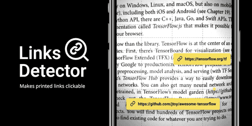 Making The Printed Links Clickable Using Tensorflow 2