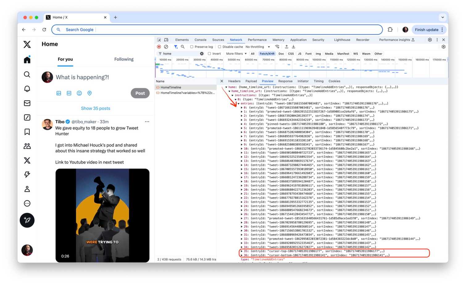 API Design of X (Twitter) Home Timeline | Trekhleb