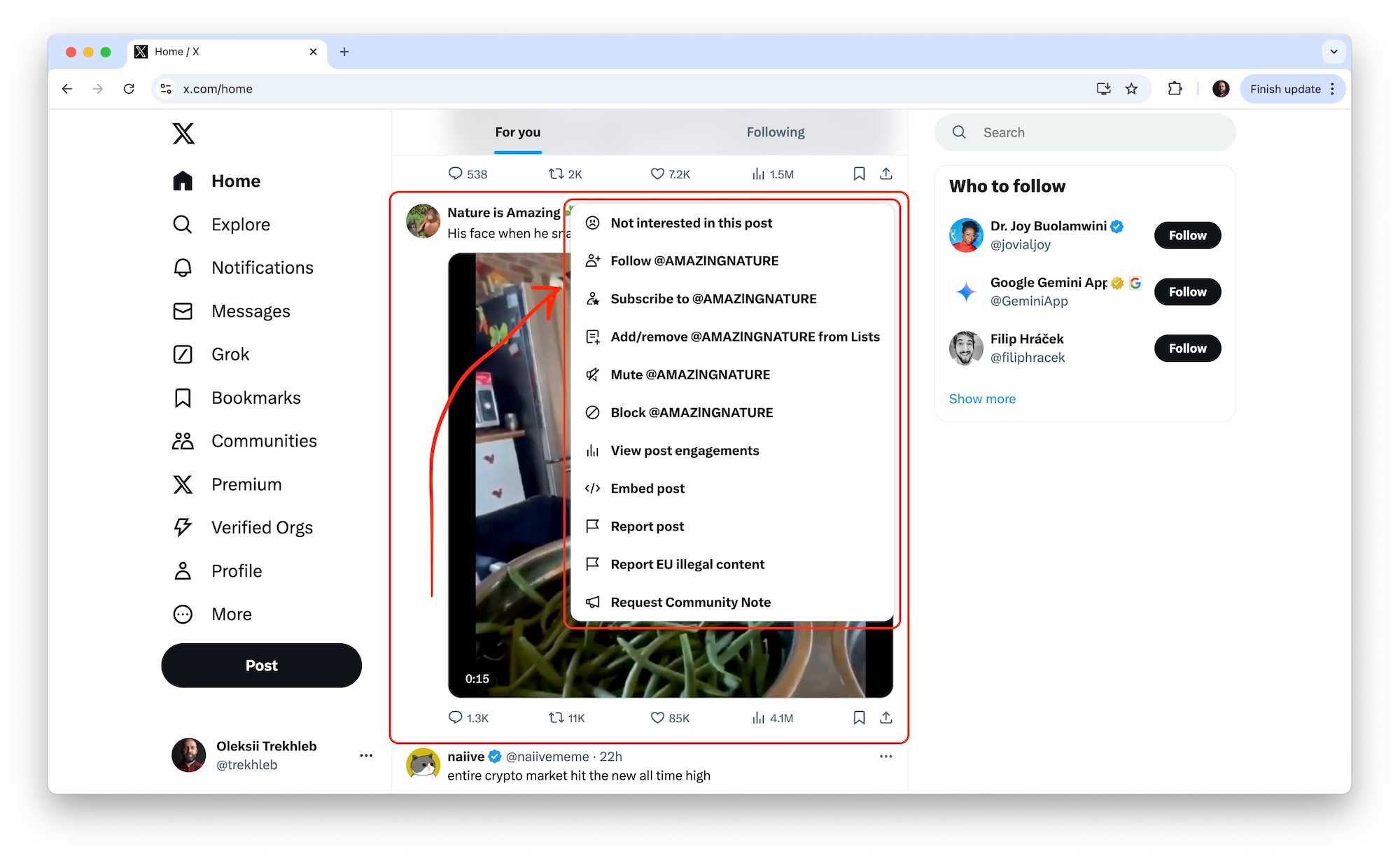 API Design of X (Twitter) Home Timeline | Trekhleb